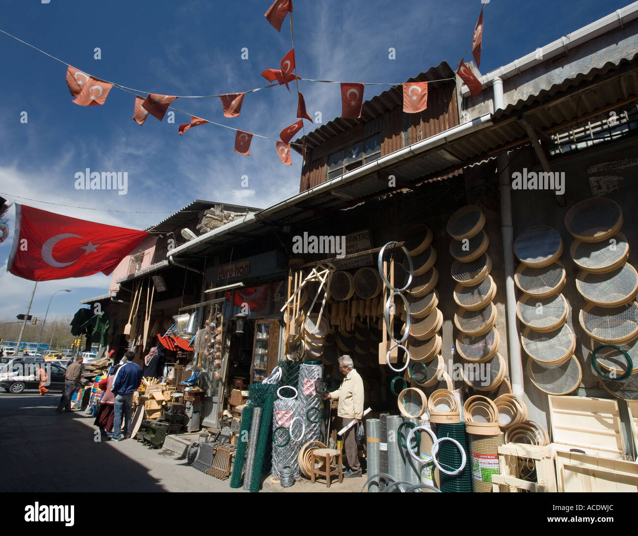 Local Shops in Istanbul in Turkey Stock Photo - Alamy