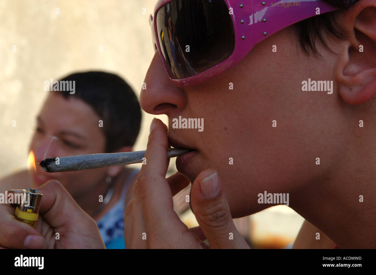 girl with joint Stock Photo - Alamy