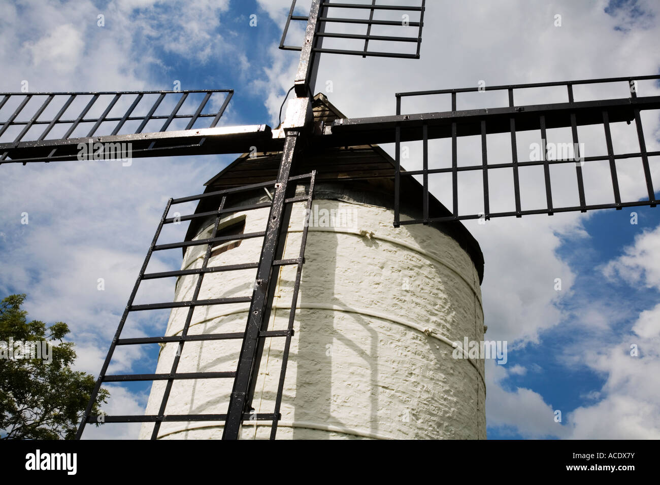 Ashton Windmill at Chapel Allerton in Somerset Stock Photo - Alamy