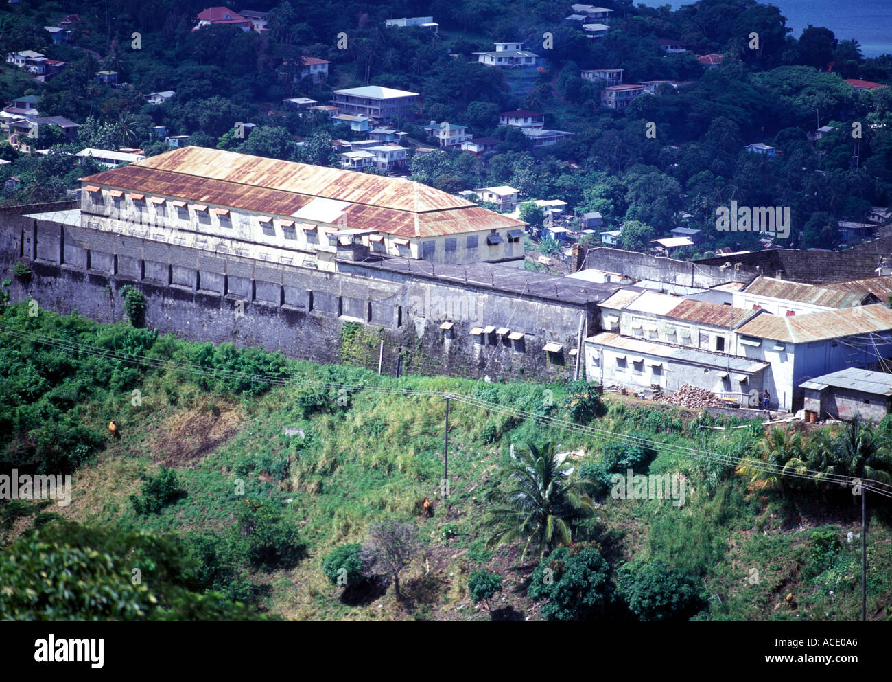 Prison in Grenada Stock Photo - Alamy
