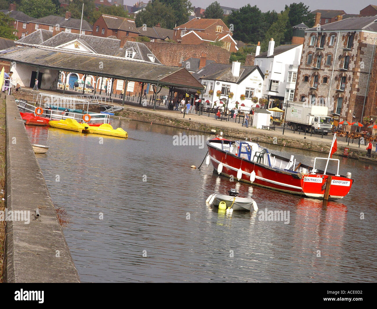 Exeter shipping canal hi-res stock photography and images - Alamy