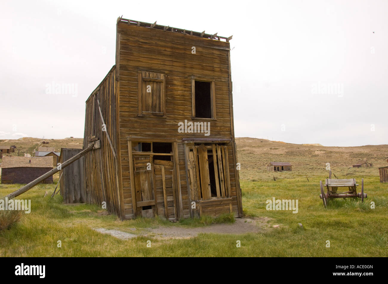 Old Building in Bodie, California. Ghost Town Stock Photo - Alamy