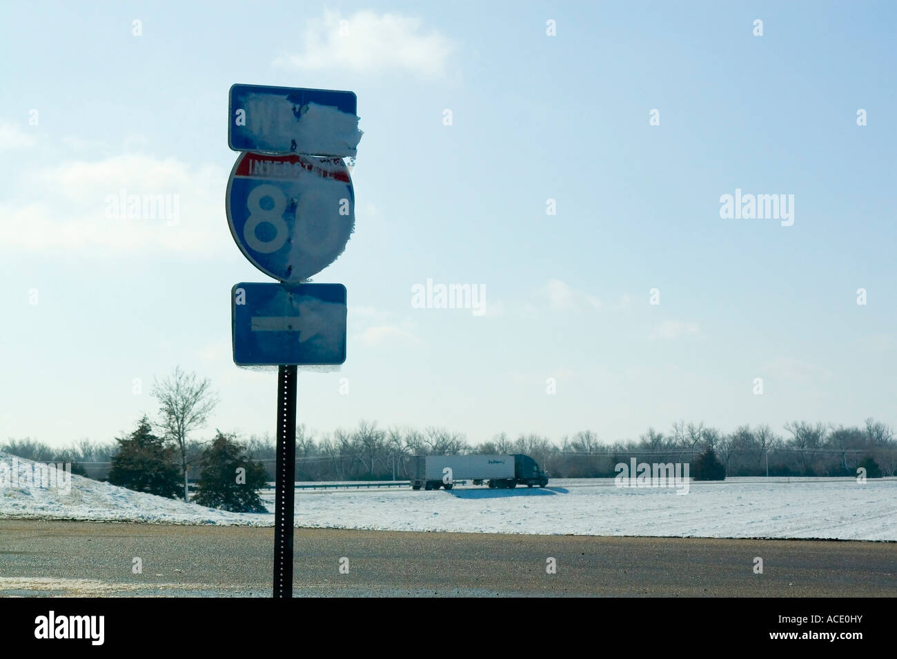 Interstate 80 sign hi-res stock photography and images - Alamy