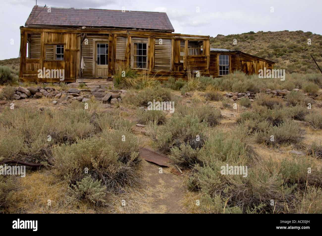 Old Building in Bodie, California. Ghost Town Stock Photo - Alamy