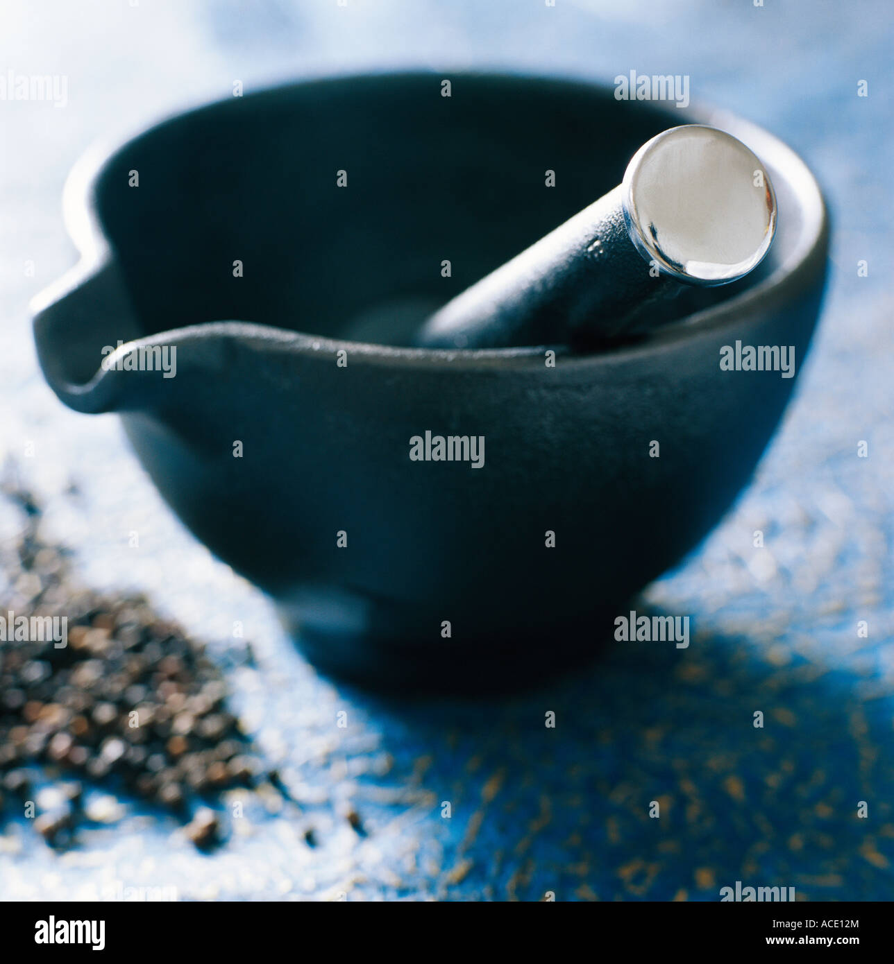 A mortar close-up Stock Photo - Alamy