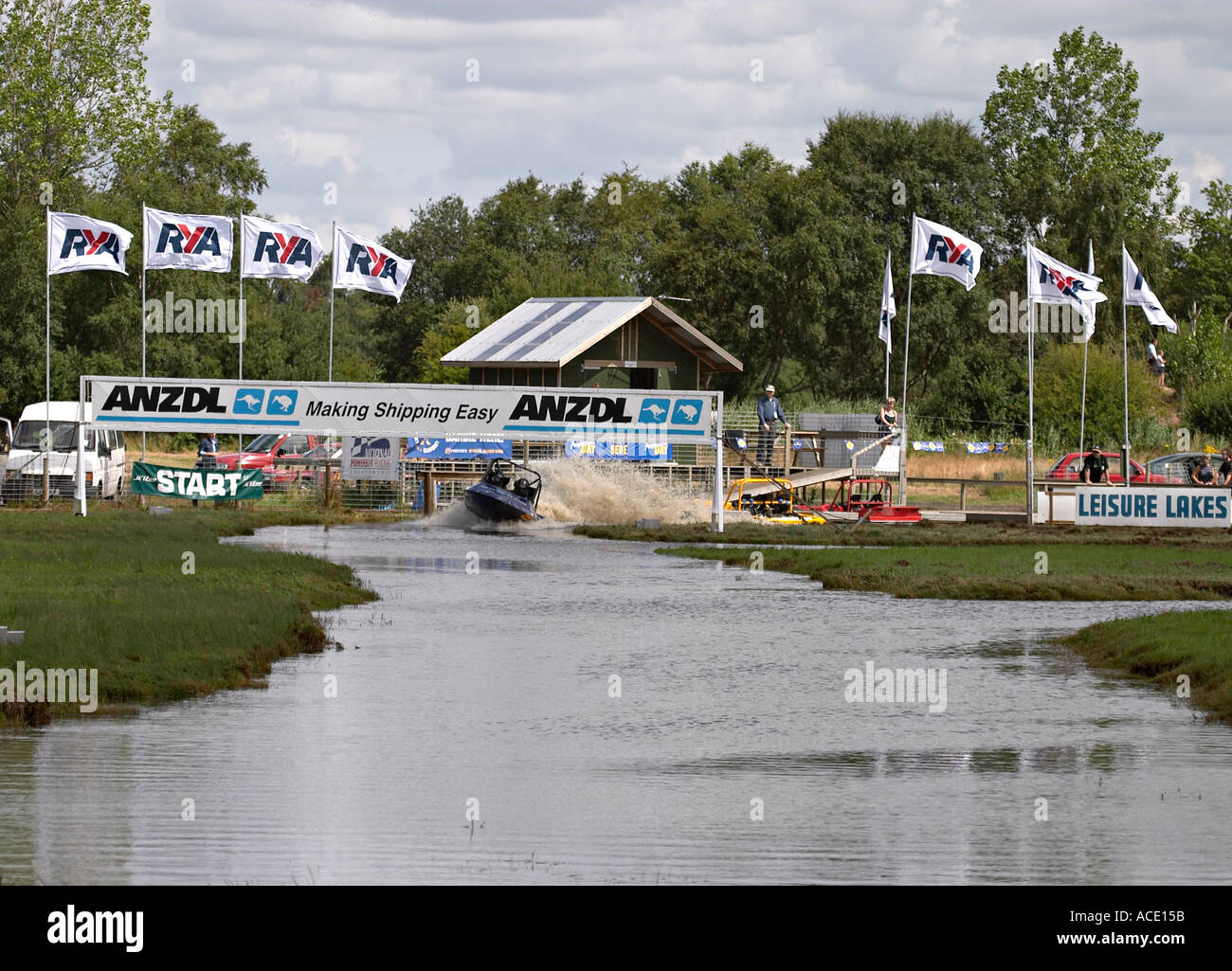Jet Boat race start Stock Photo - Alamy