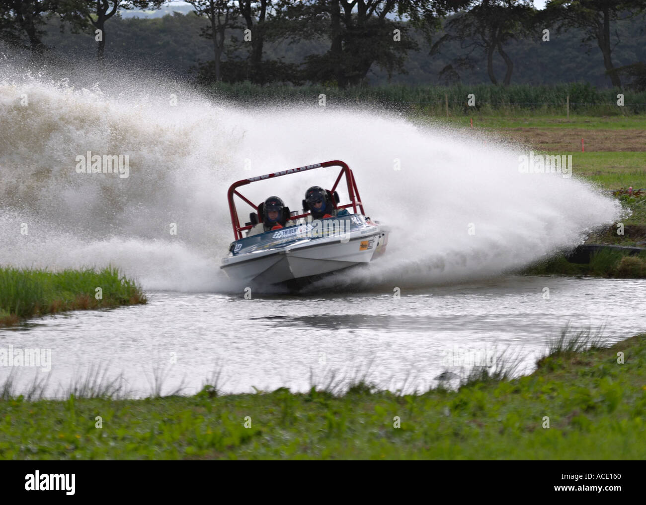 Jet boat racer Stock Photo - Alamy