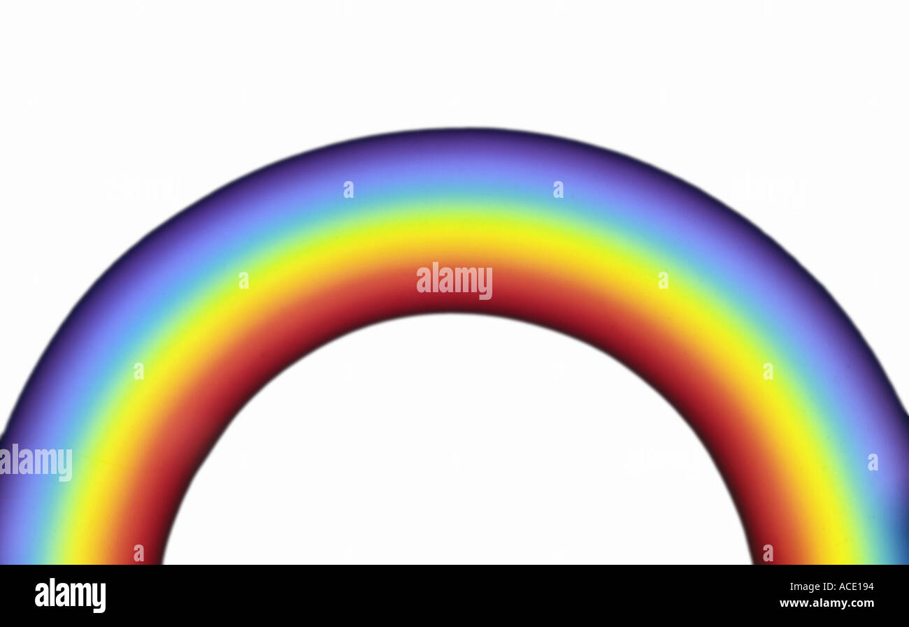Circle rays rainbow colors hi-res stock photography and images - Alamy