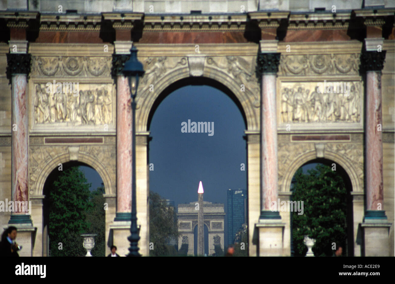 Arc de Triomphe du Carrousel built to celebrate Napoleons victories in ...