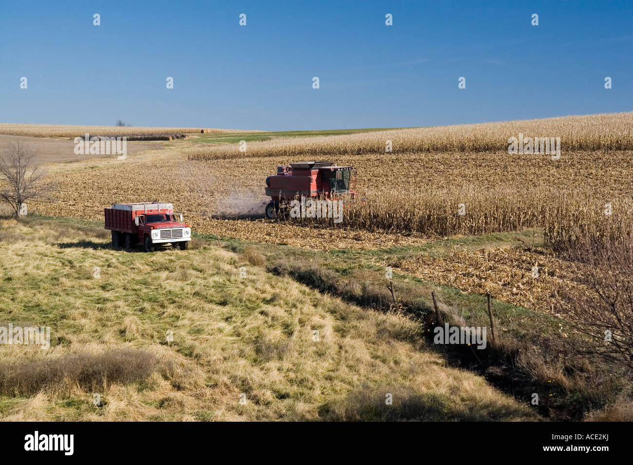 A nebraska corn harvest hi-res stock photography and images - Alamy