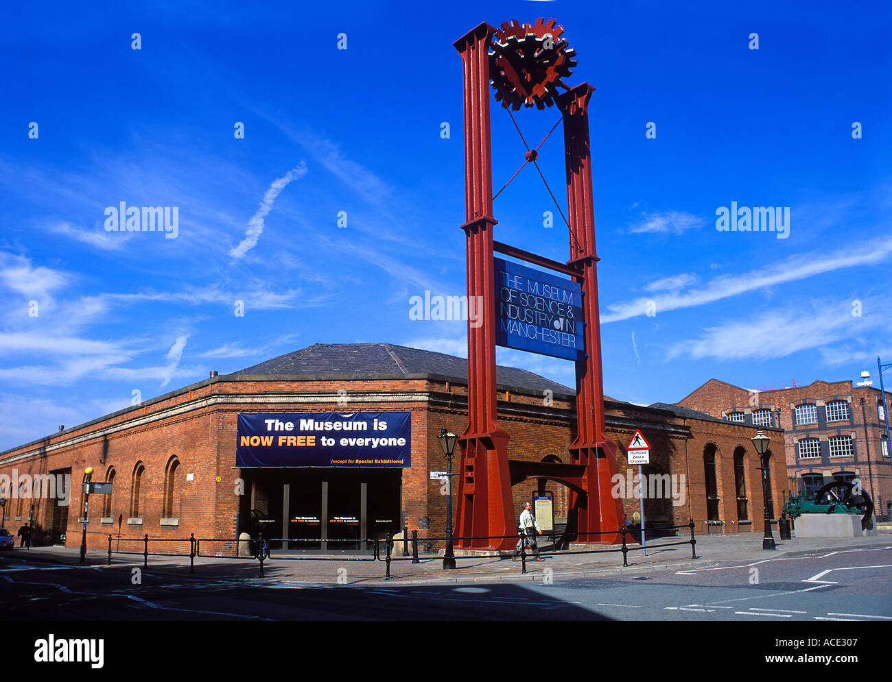 Sign manchester museum science industry hi-res stock photography and ...