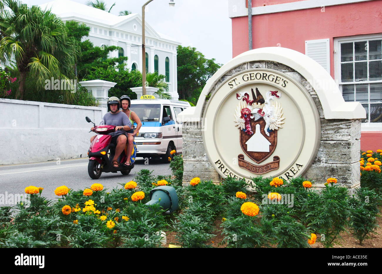 Bermuda street st georges hi-res stock photography and images - Alamy