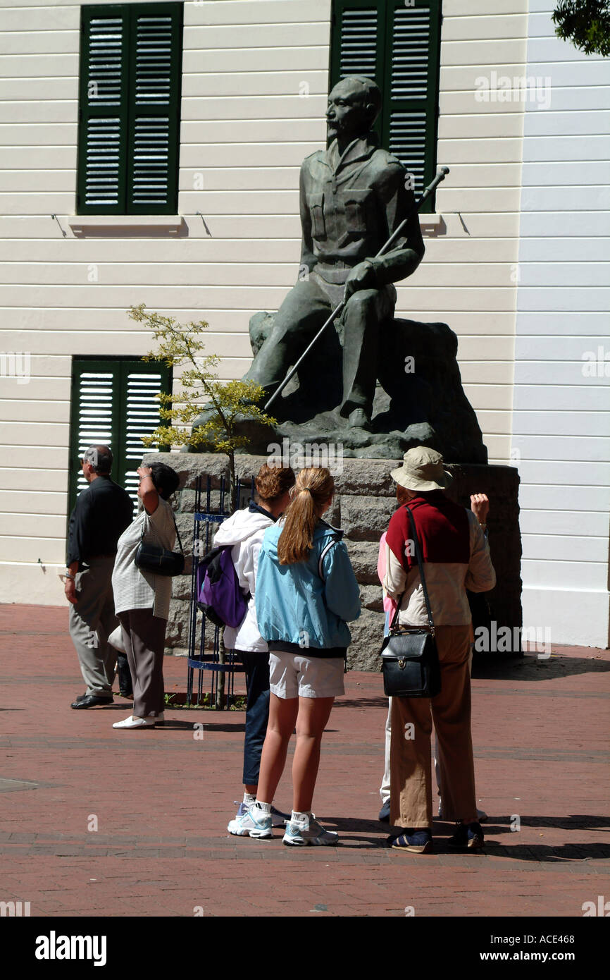 Jan Smuts statue Cape Town South Africa Stock Photo - Alamy