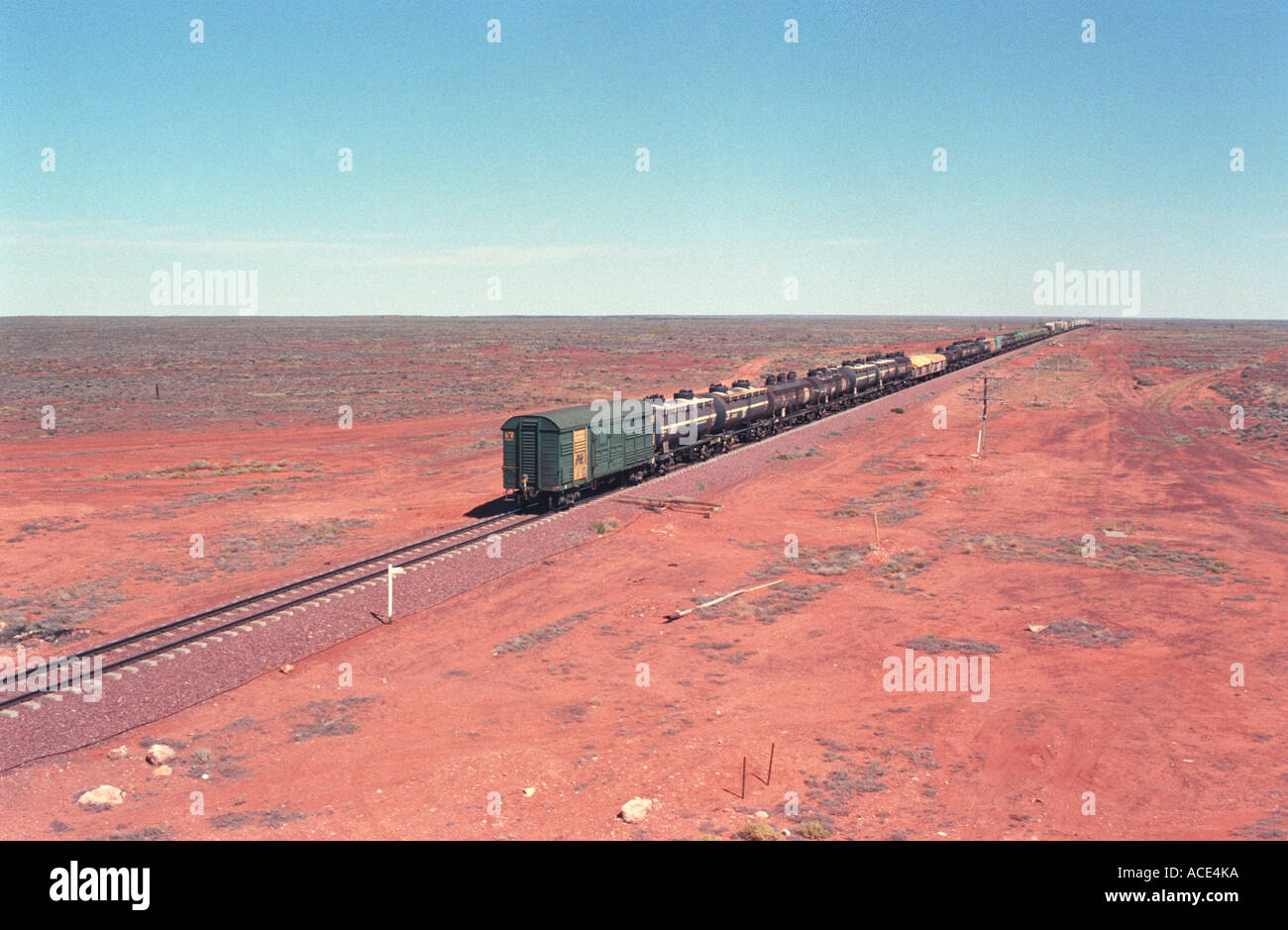 Goods train australia hi-res stock photography and images - Alamy