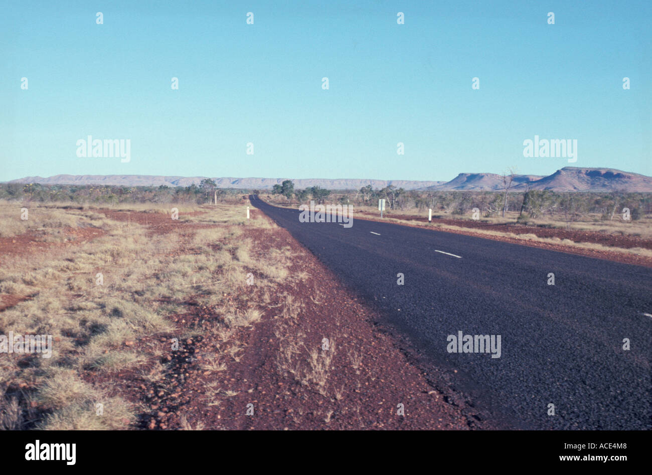 South Australia Outback Road Stock Photo - Alamy