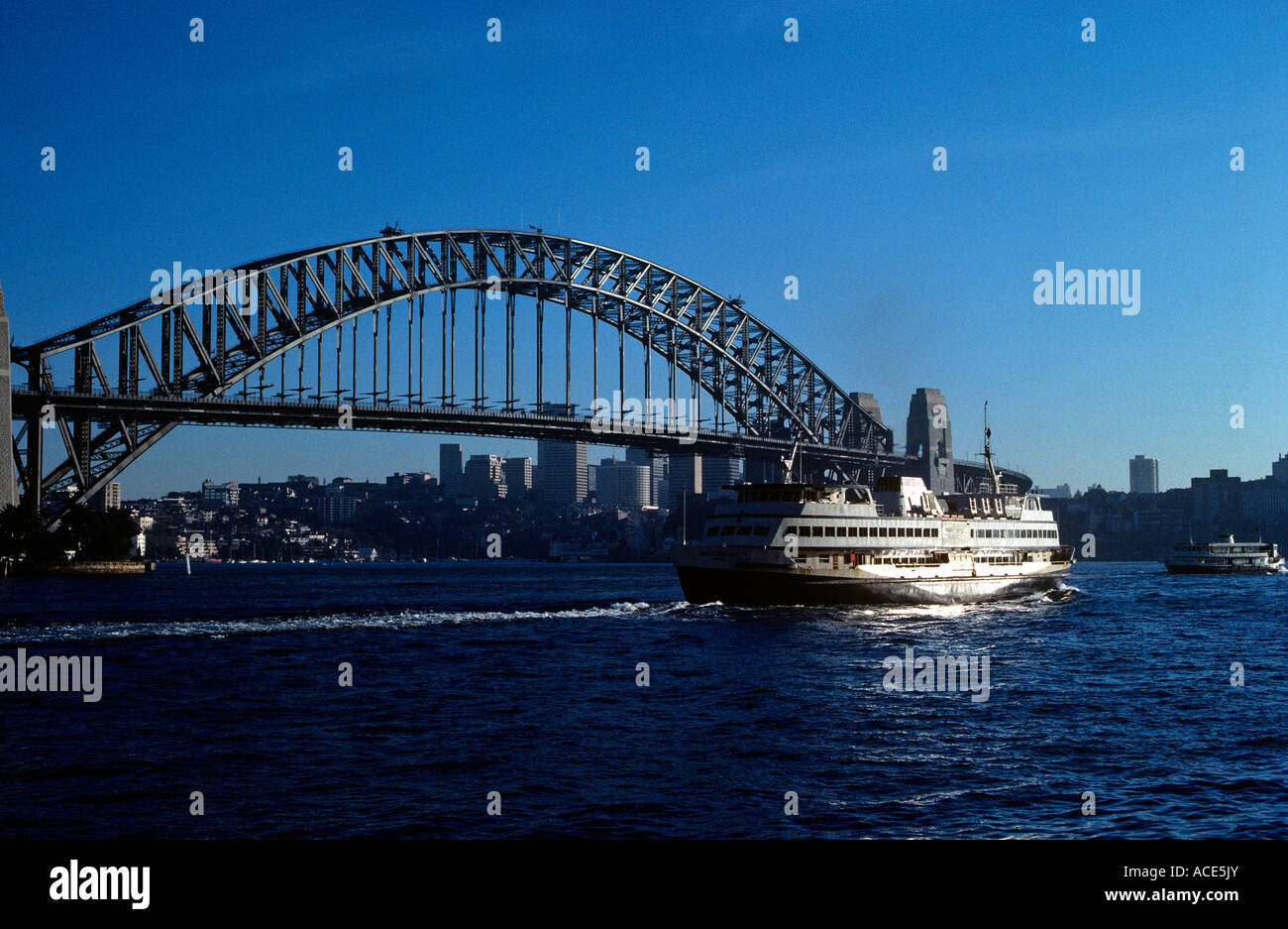 historic picture year of 1999 skyline harbour bridge city of sydney ...