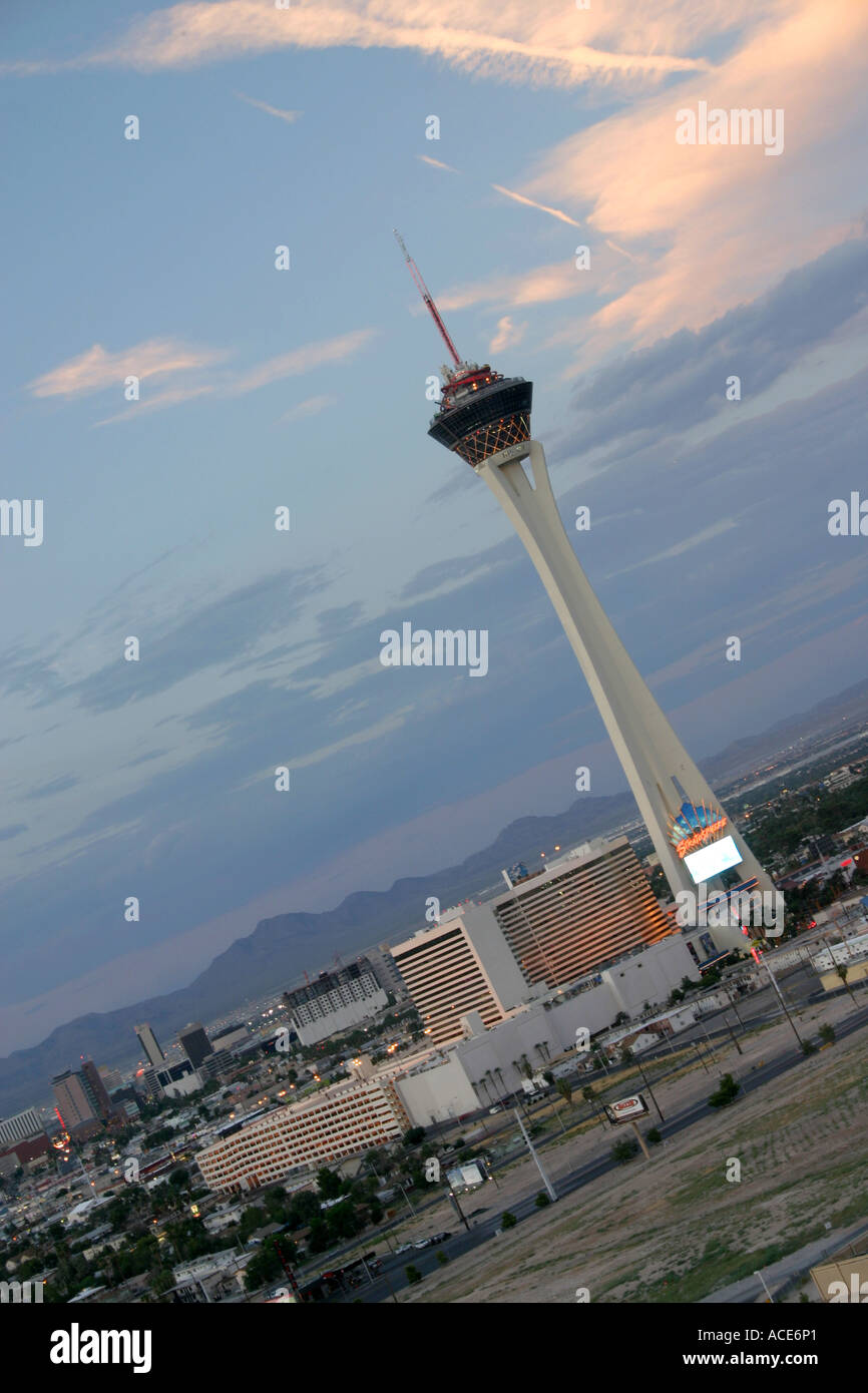 Stratosphere Tower and Hotel Casino in Las Vegas Nevada United States ...