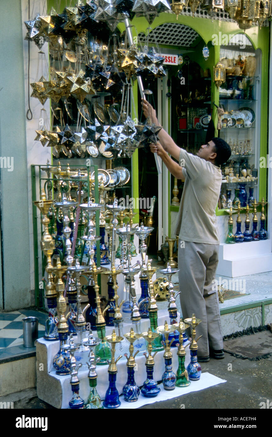 Egypt Luxor Souq bazar Stock Photo - Alamy
