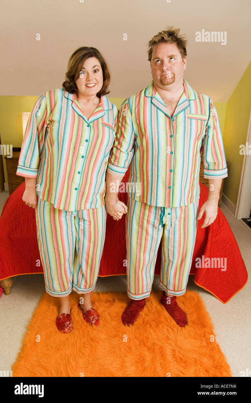 Matching pyjamas hi-res stock photography and images - Alamy