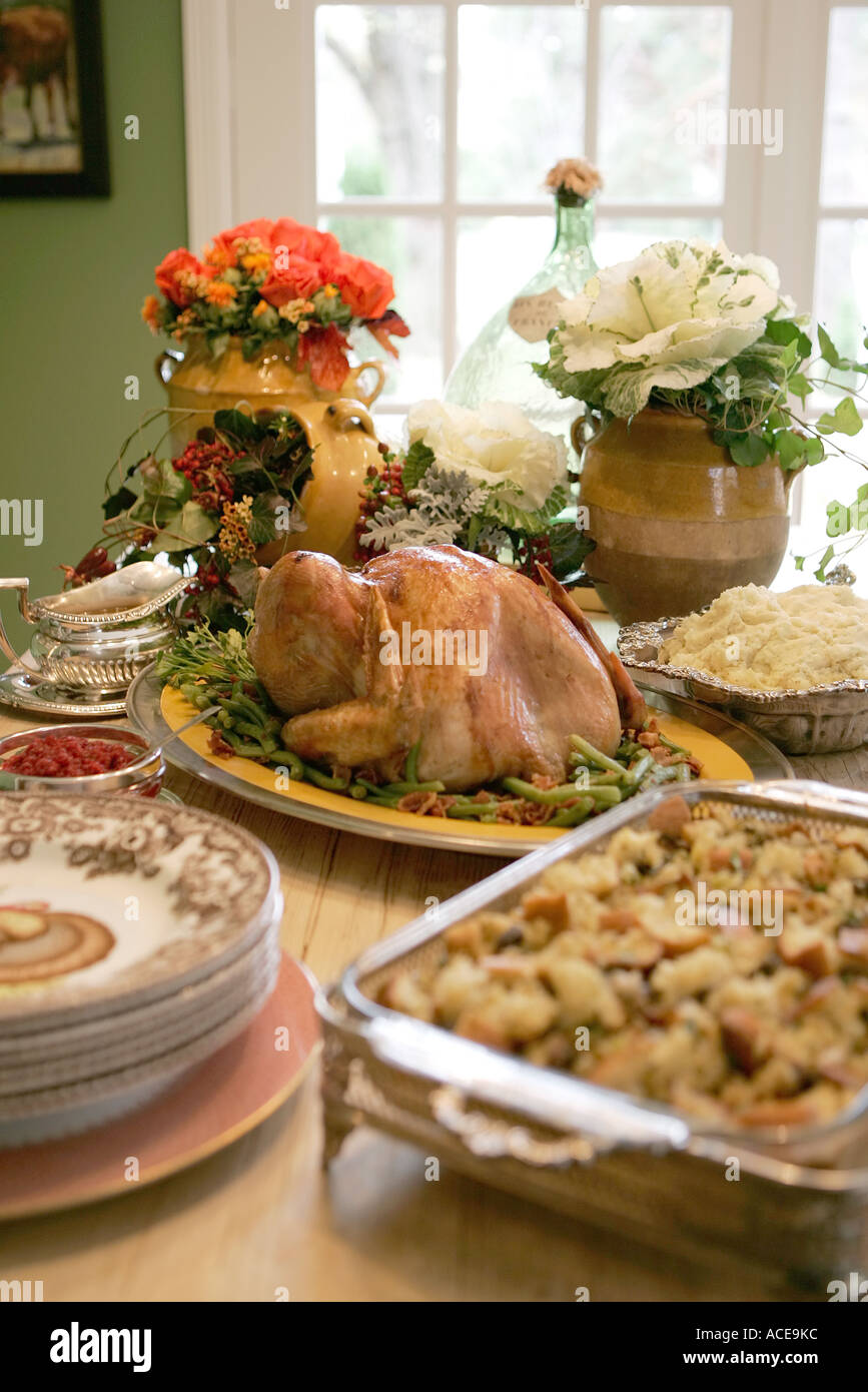 Pilgrim dinner hi-res stock photography and images - Alamy