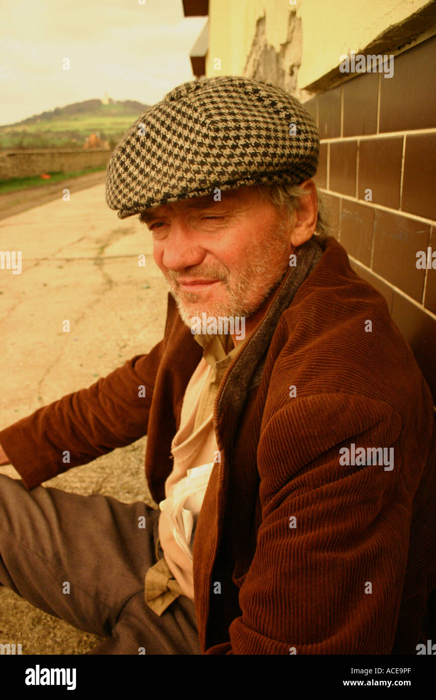 A portrait of an alcoholic Stock Photo - Alamy