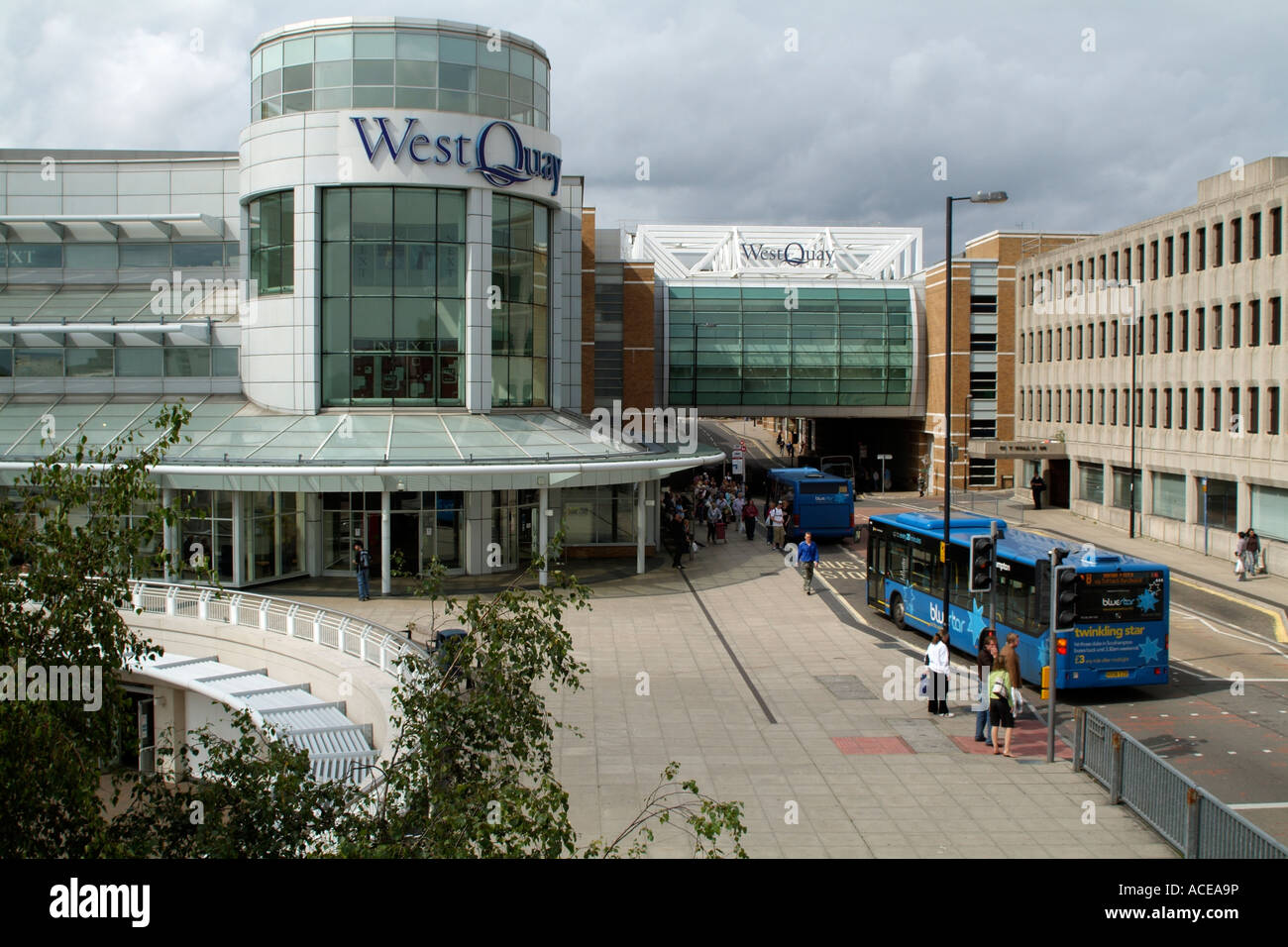 West Quay shopping centre in Southampton England UK Stock Photo - Alamy
