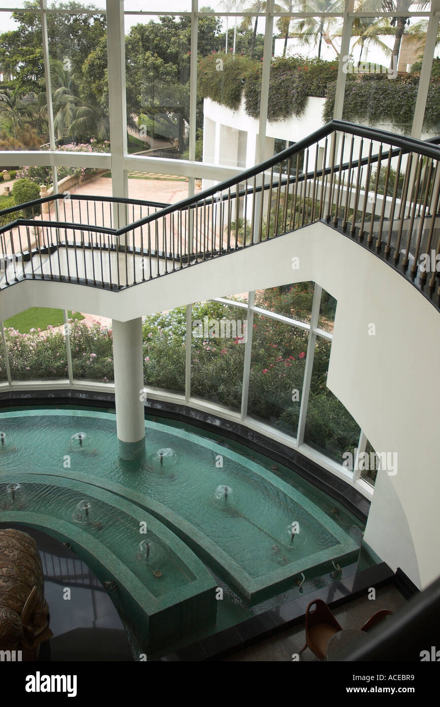 Atrium of Renaissance Mumbai Marriott Hotel India Stock Photo - Alamy