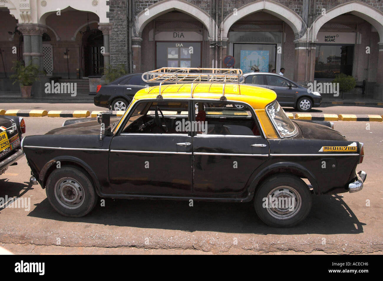 Ambassador Taxi Cab in Mumbai, India Stock Photo - Alamy