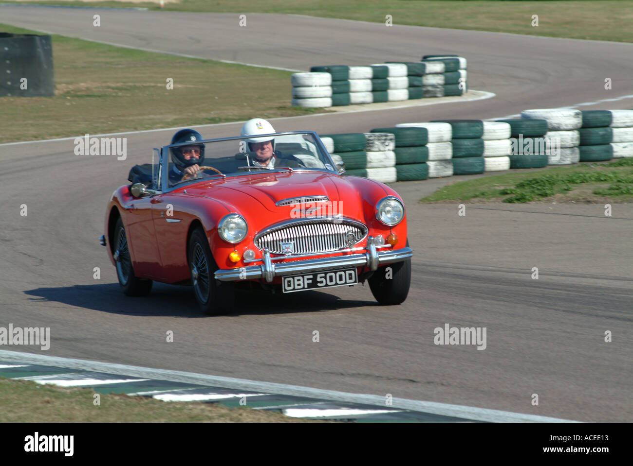 Austin Healey 3000 Sports Car on Track Day at Goodwood Motor Racing ...