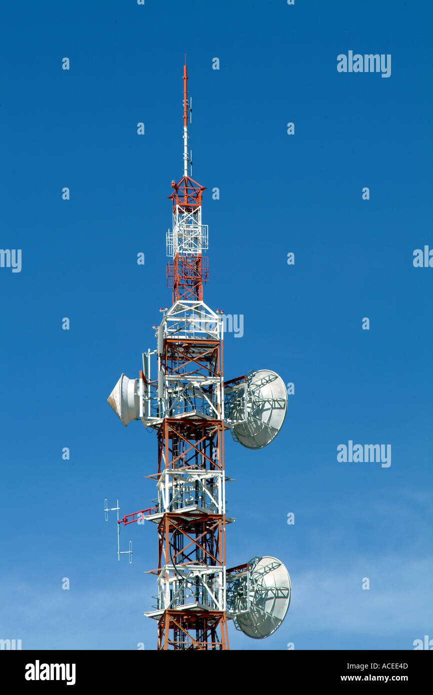Communications ariel hi-res stock photography and images - Alamy