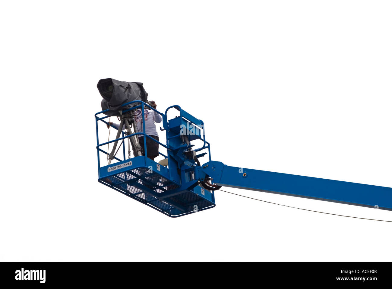 Cherry picker camera hi-res stock photography and images - Alamy