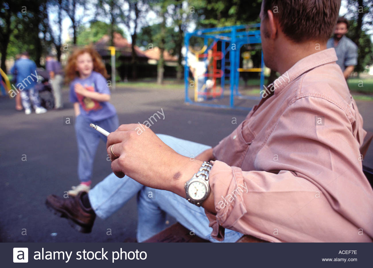 Passive Smoking Child High Resolution Stock Photography and Images - Alamy