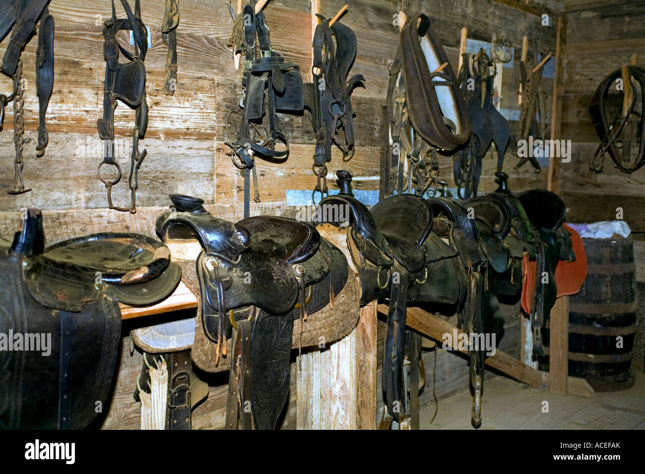 Western Style Tack Shed