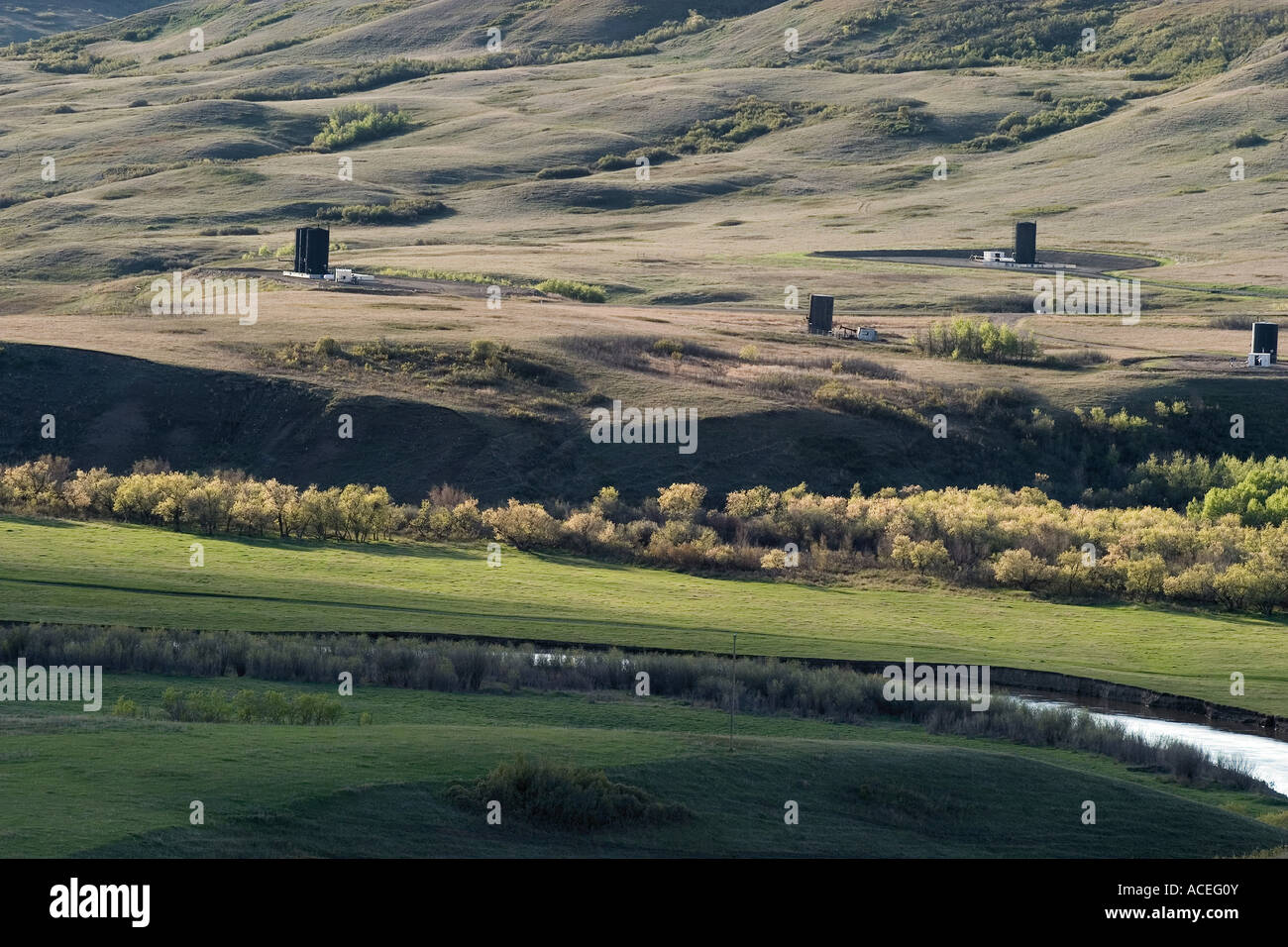 Battle River Valley, Saskatchewan Stock Photo - Alamy