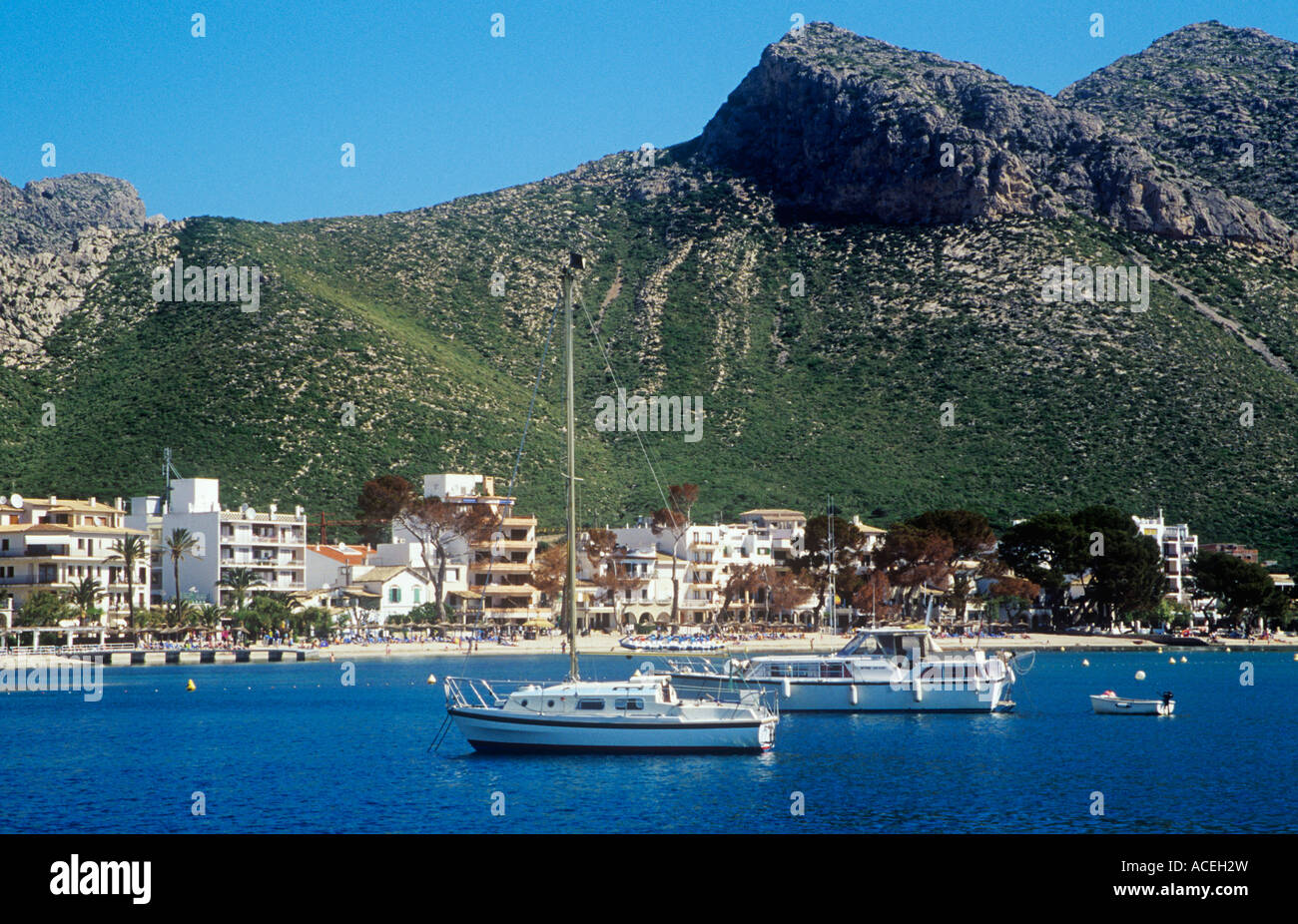 Puerto pollensa majorca hi-res stock photography and images - Alamy