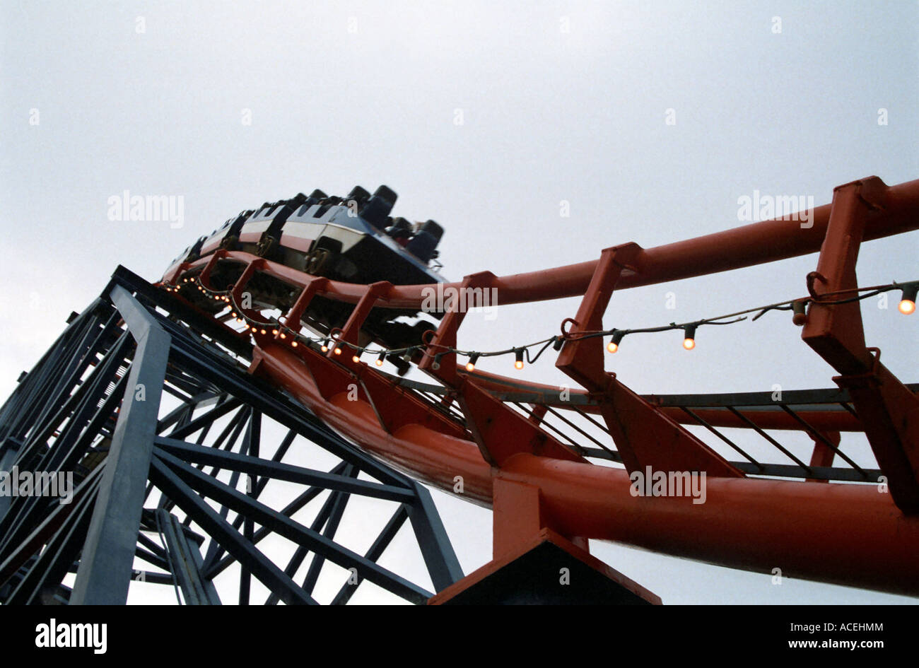 Blackpool revolution roller coaster hi-res stock photography and images ...