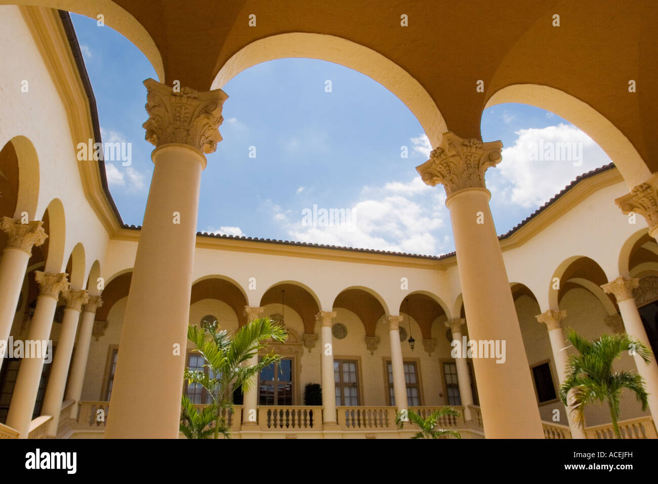 Mediterranean Style Home With Columns