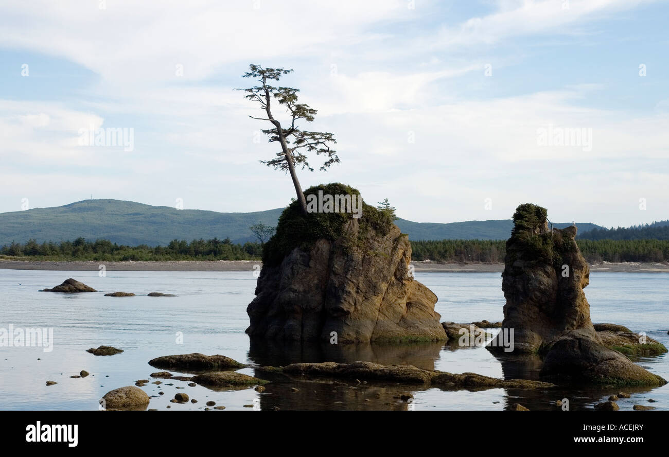 Barview Jetty, Oregon Stock Photo - Alamy