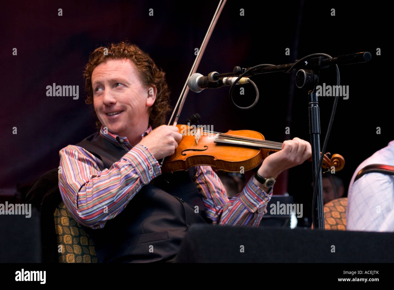 Frankie Gavin famous traditional Irish musician playing live Stock ...
