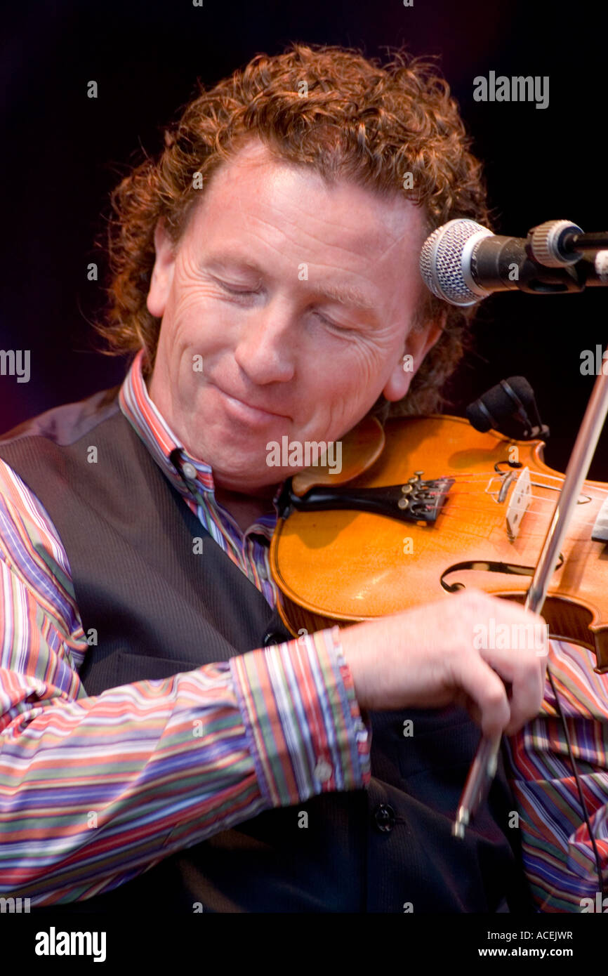 Frankie Gavin famous traditional Irish musician playing live Stock ...