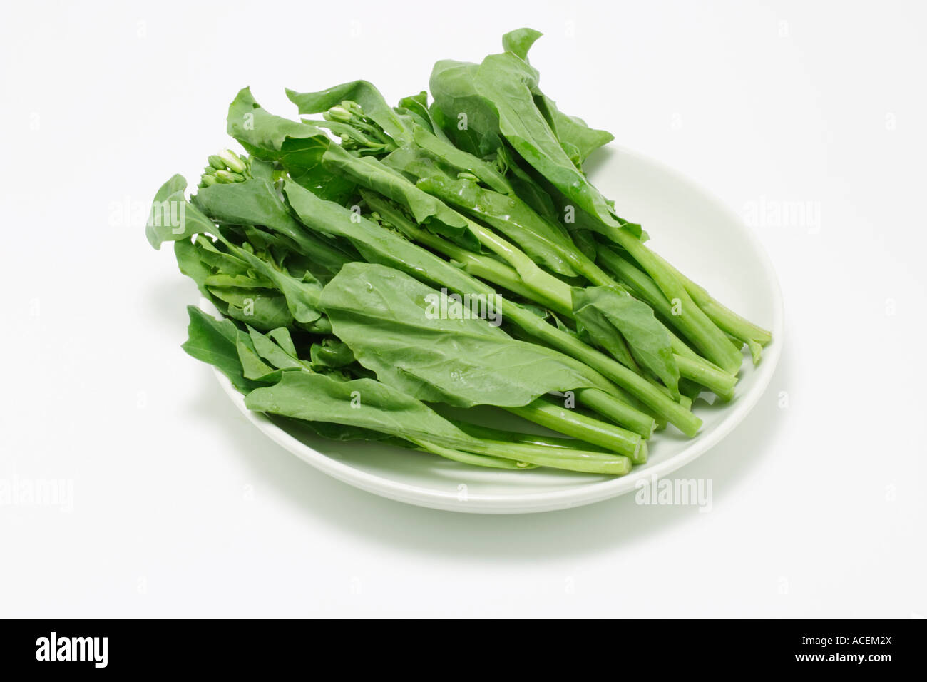 Chinese Broccoli (Gai Lan Stock Photo - Alamy