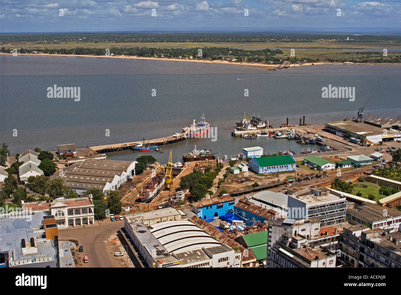Fishing Harbour in Commercial District, Maputo, Mozambique, South East ...