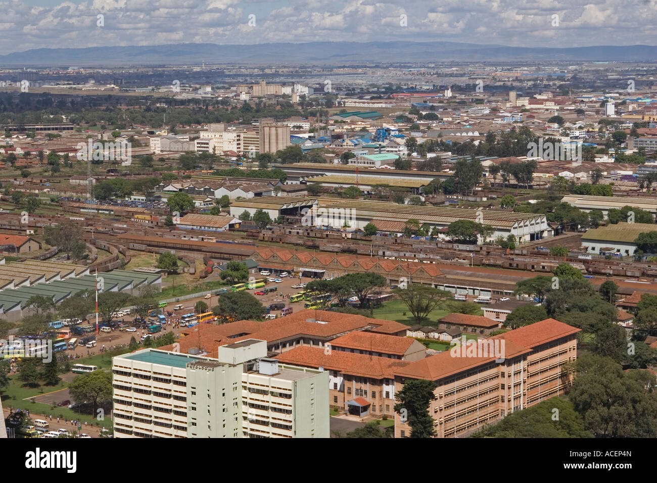 Nairobi aerial city views hi-res stock photography and images - Alamy