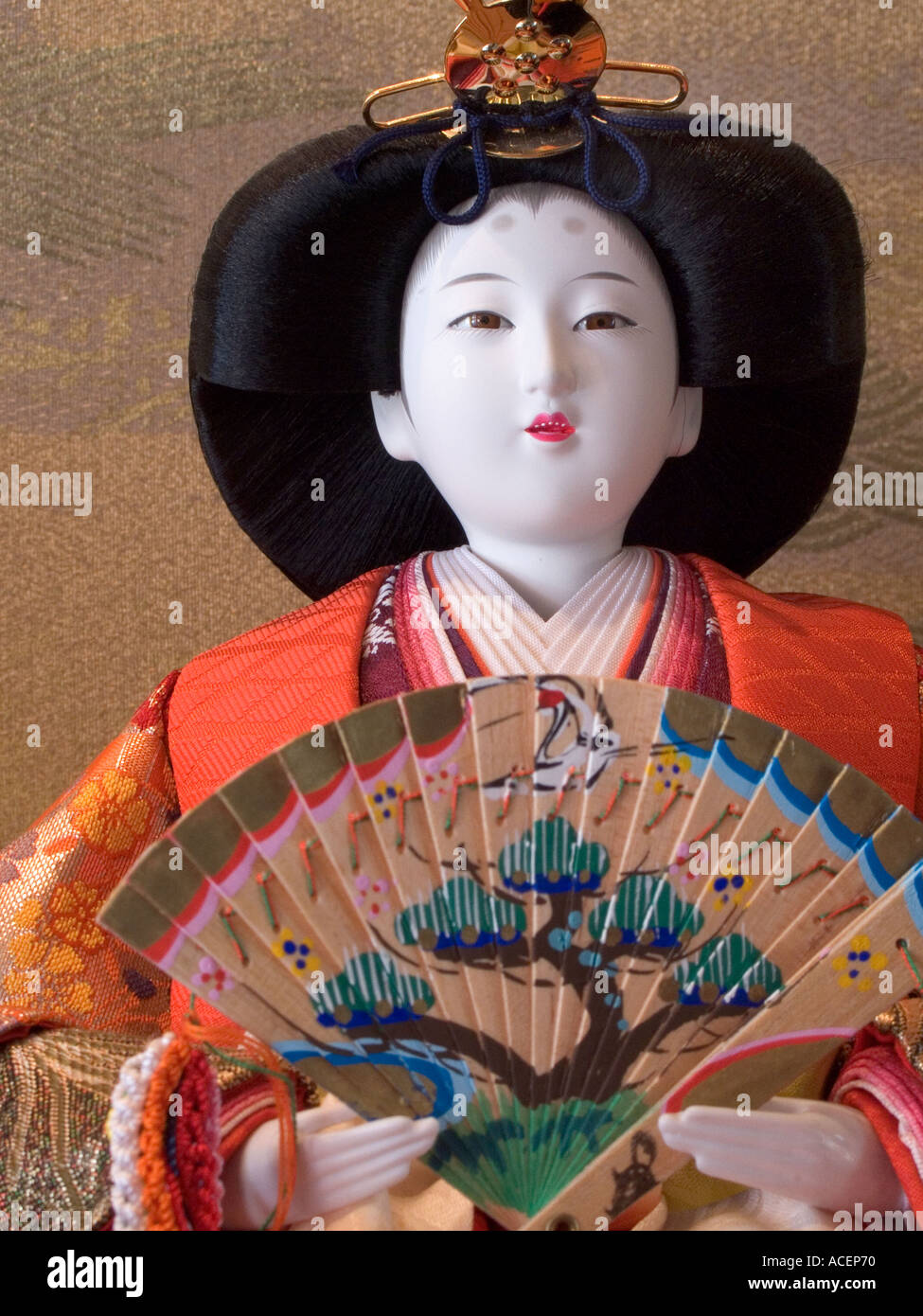 Doll of empress is displayed on Girls Day March 3rd in homes across ...