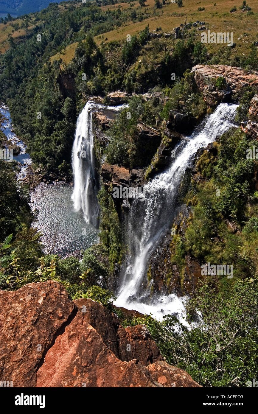 Lisbon Falls near Graskop, Eastern Transvaal, South Africa, SA Stock ...