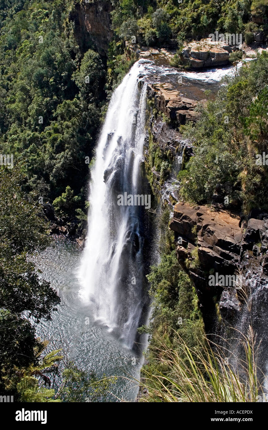 Lisbon Falls near Graskop, Eastern Transvaal, South Africa Stock Photo ...