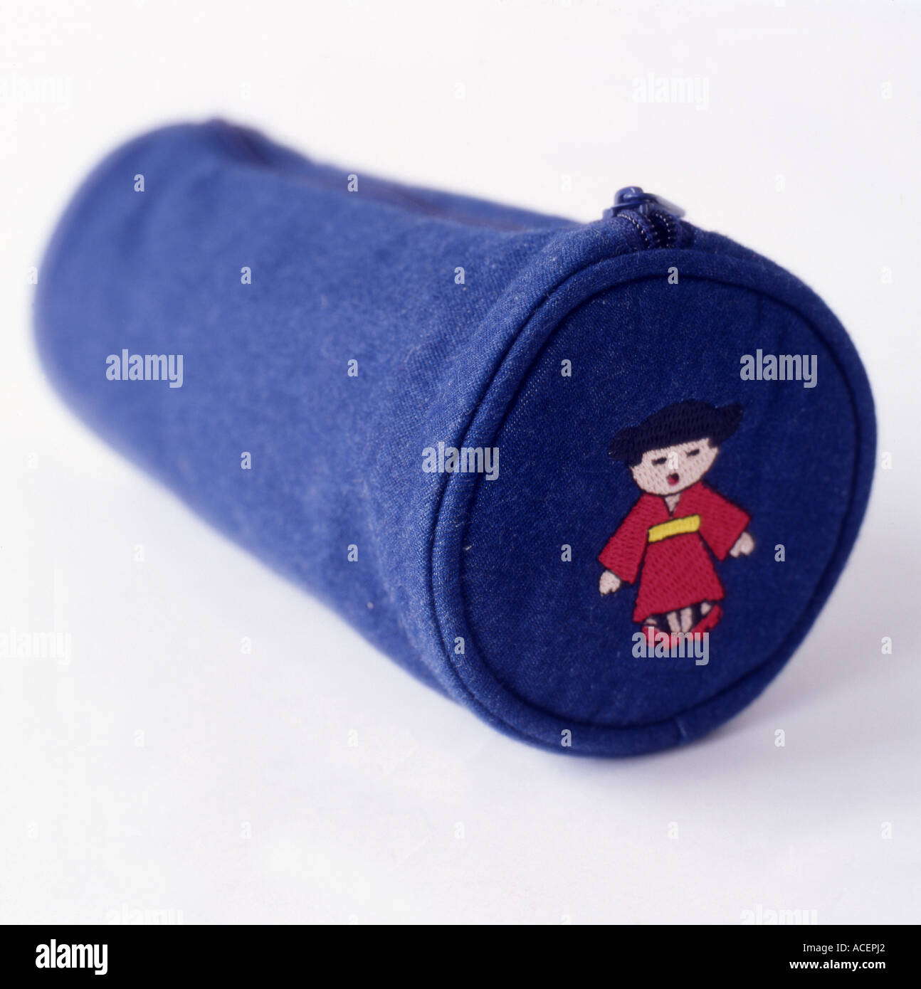 denim pencil case Stock Photo - Alamy