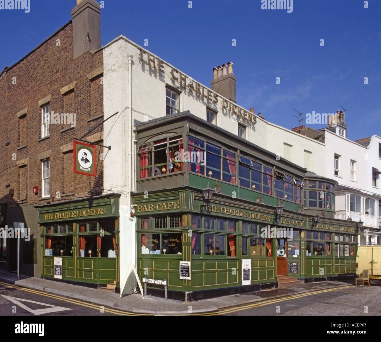 The Charles Dickens Pub, Broadstairs, Kent, UK Stock Photo - Alamy