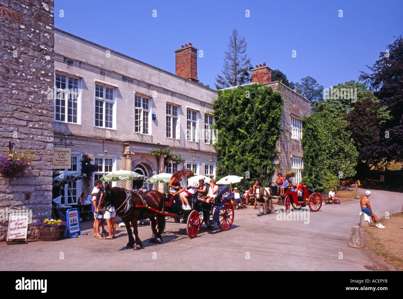 Cockington court hi-res stock photography and images - Alamy