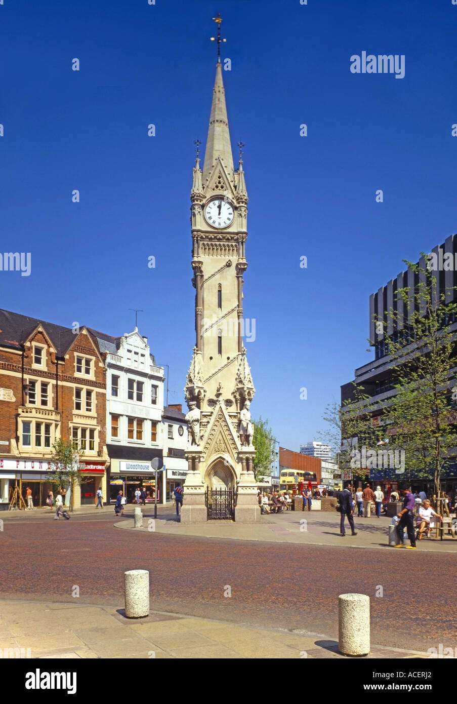 The Clock Tower, Eastgates, Leicester, UK Stock Photo - Alamy